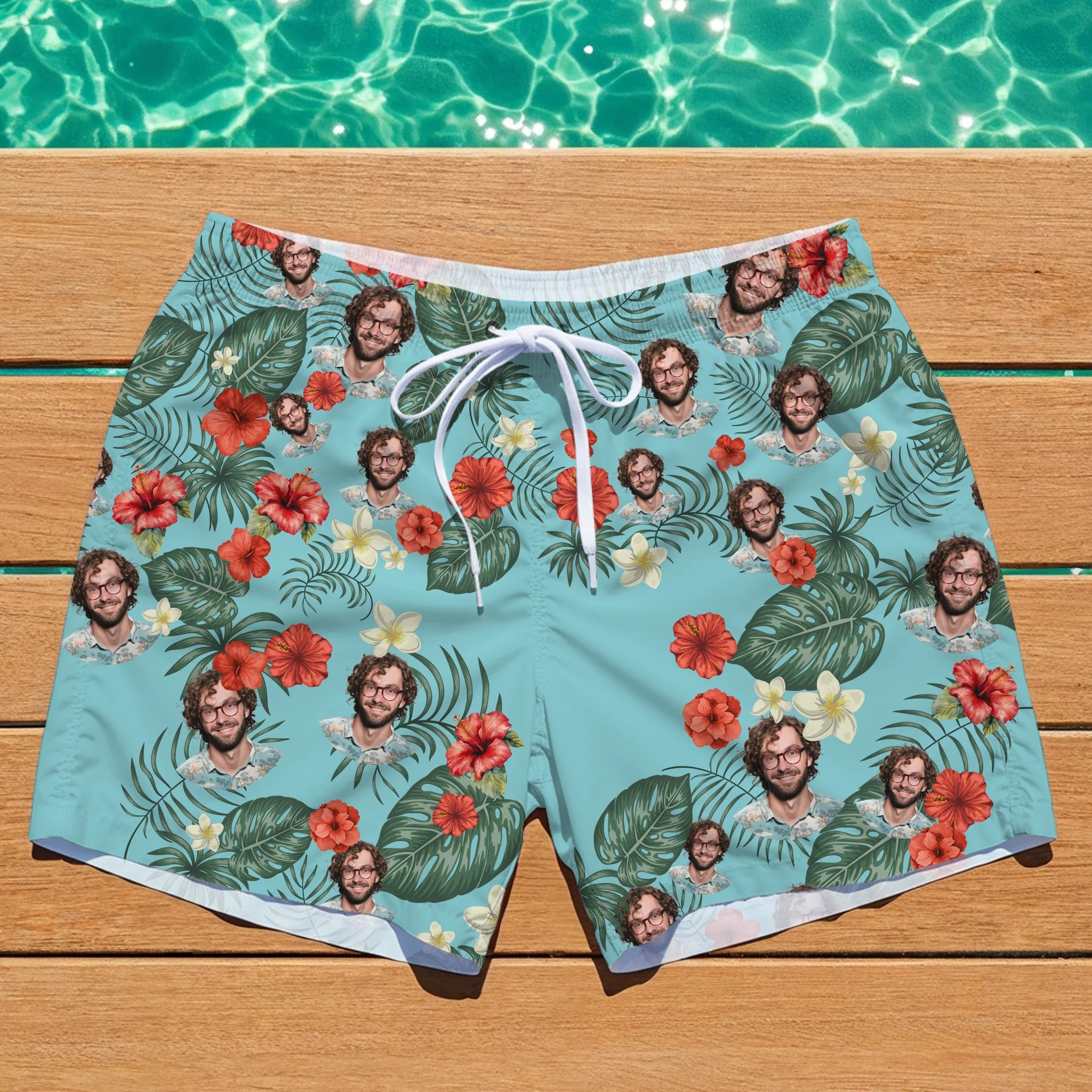 Individuelle Badeshorts für den Sommer mit Foto - Summer Vibes - Love ...